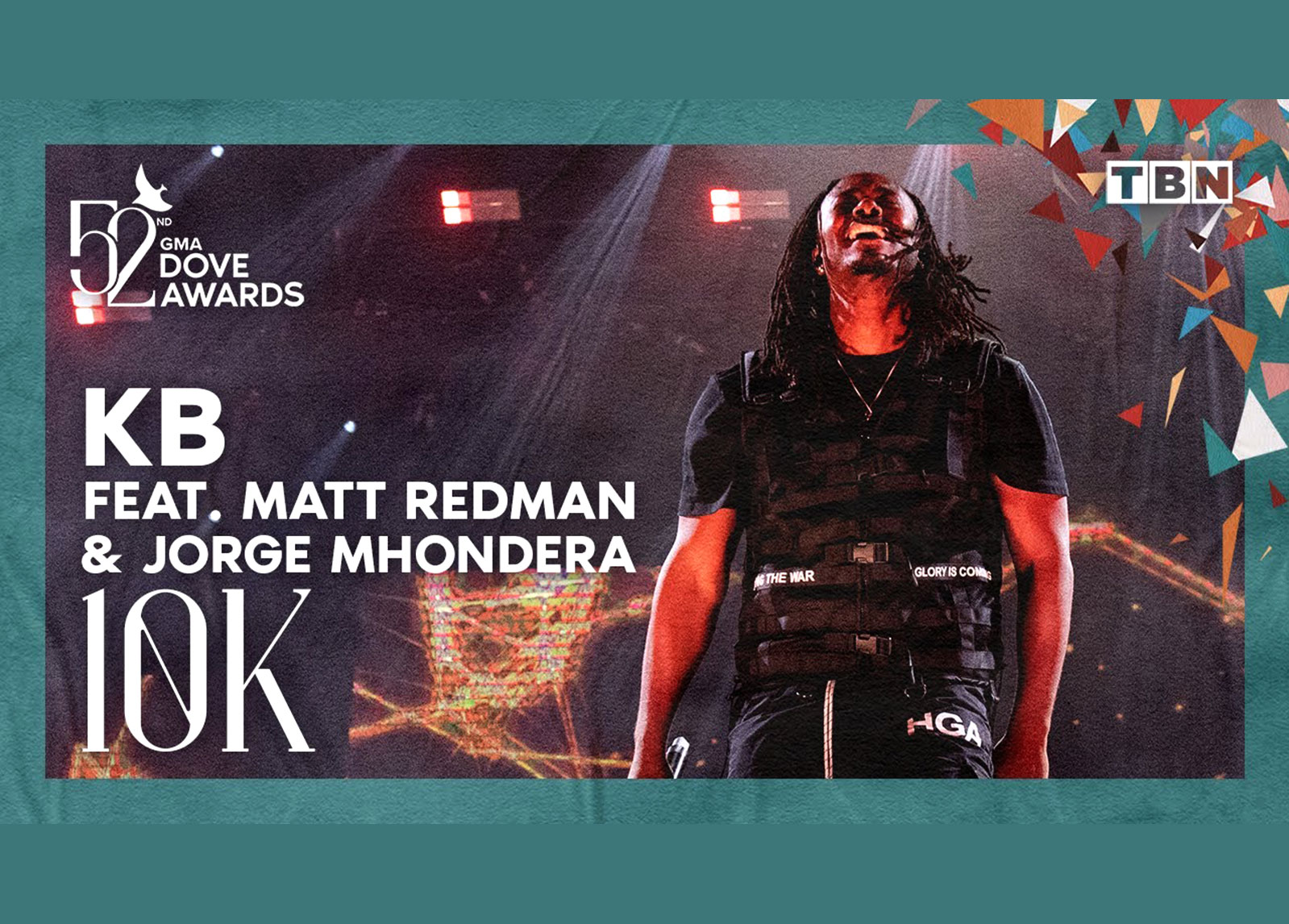 MUSIC VIDEO: KB - 10k (Live at the 2021 Dove Awards)
